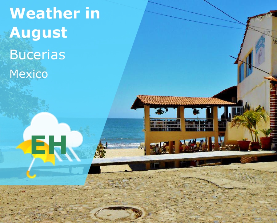 August Weather in Bucerias, Mexico – 2026 – Winter Sun Expert