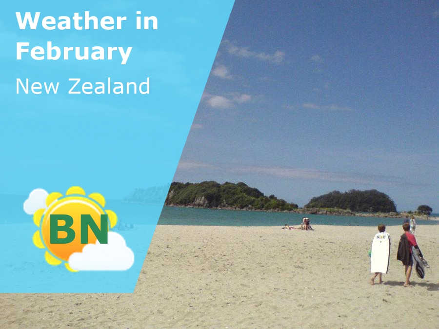 February Weather in New Zealand – 2026 – Winter Sun Expert
