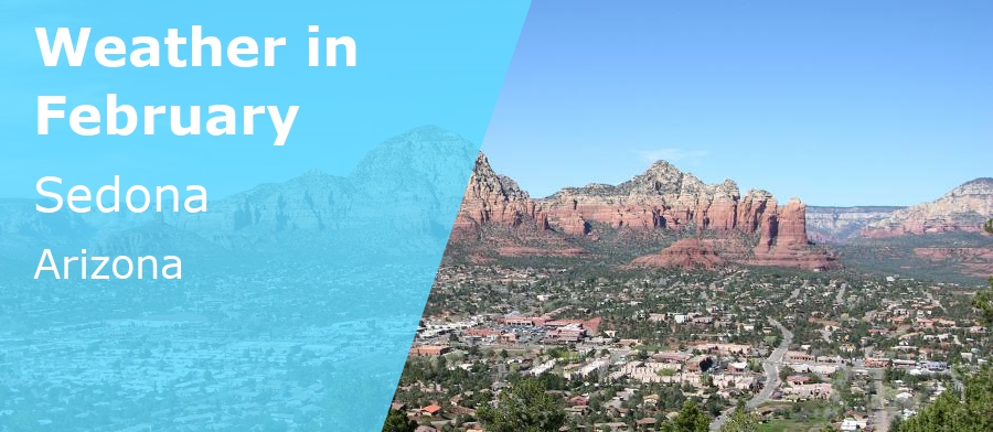 February Weather in Sedona, Arizona – 2026 – Winter Sun Expert