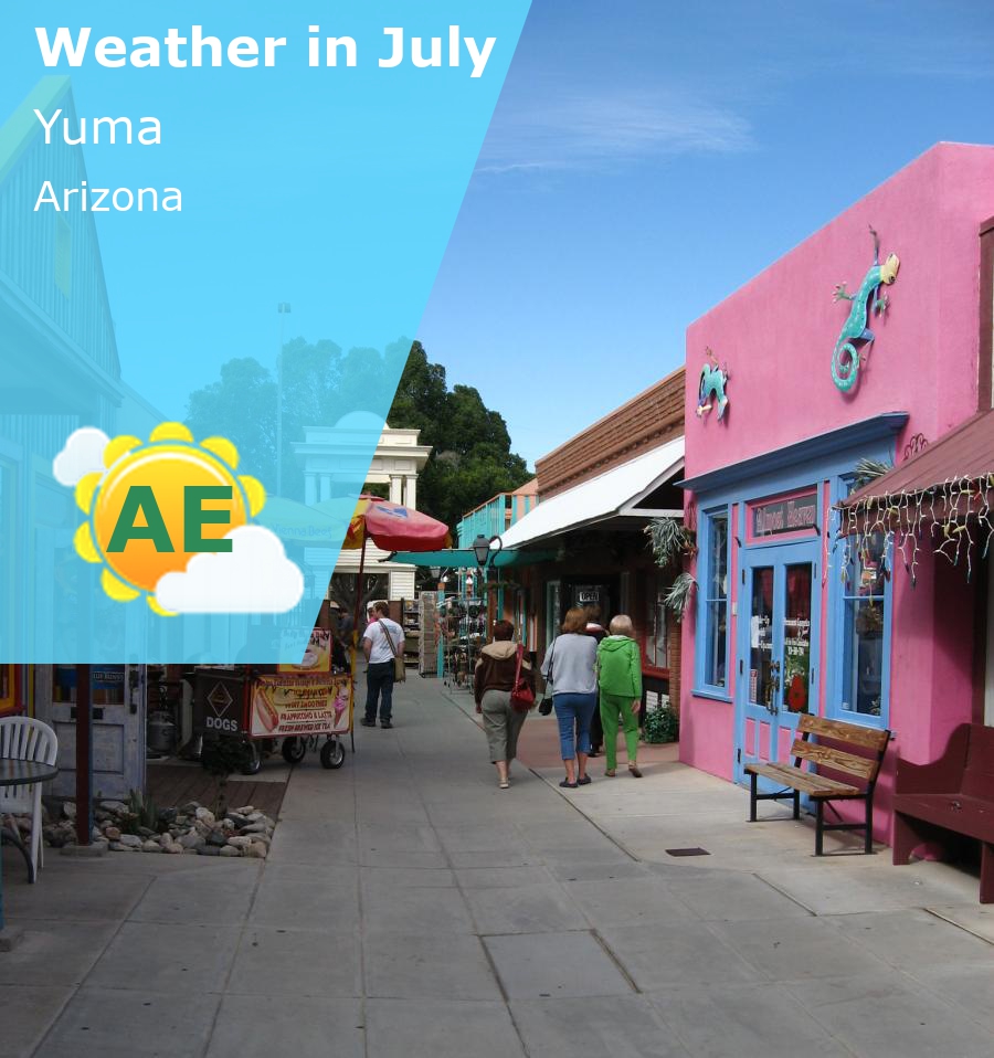 July Weather in Yuma, Arizona – 2026 – Winter Sun Expert